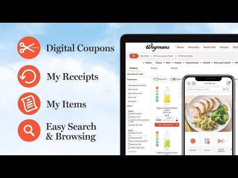 It's Easy to Order Online for Delivery or Curbside Pickup with wegmans.com or the Wegmans App