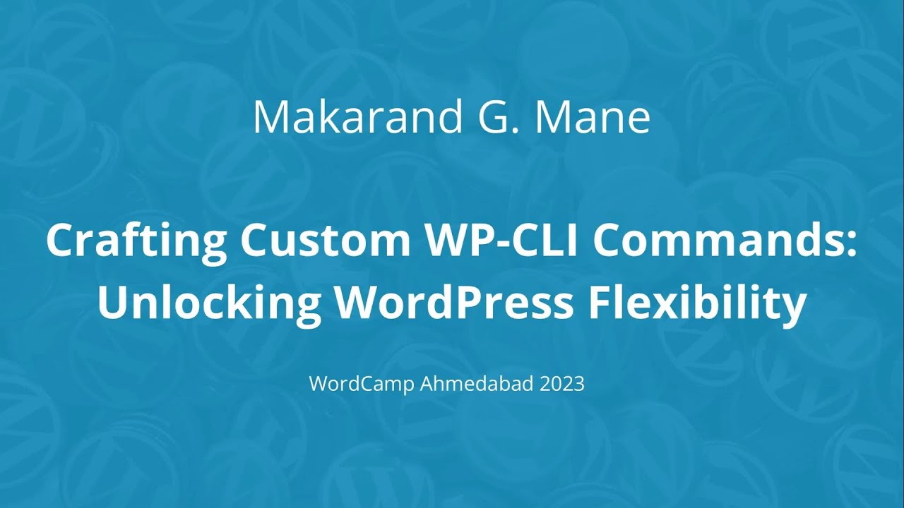 Crafting Custom WP-CLI Commands: Unlocking WordPress Flexibility