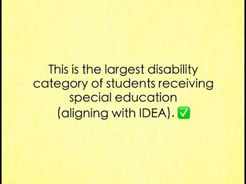 Specific Learning Disabilities - IDEA