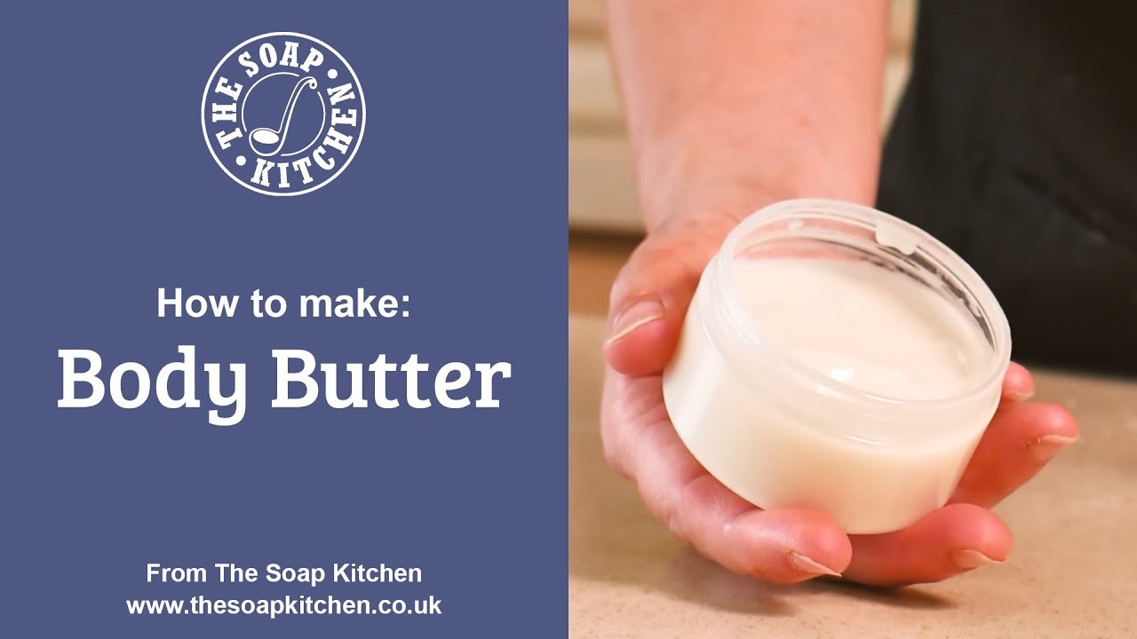 How To Make Quick And Easy Body Butter (DIY Beauty)