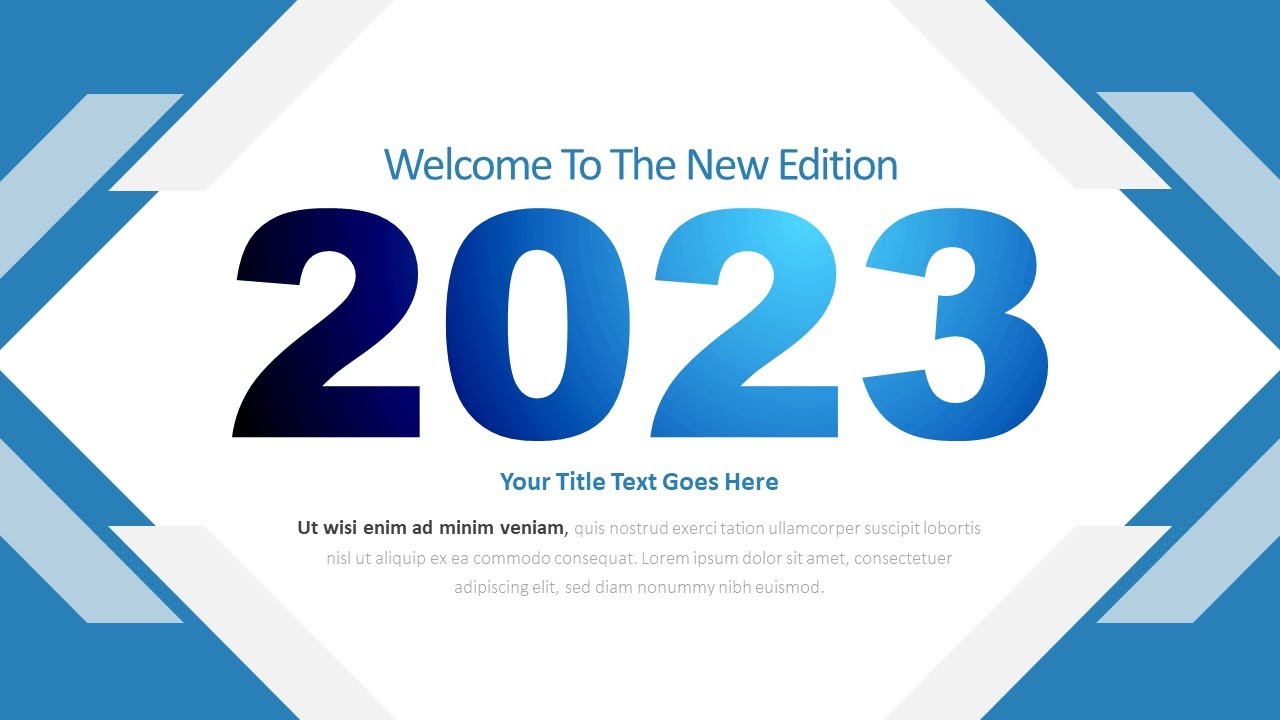 2023 Project Update PowerPoint presentation