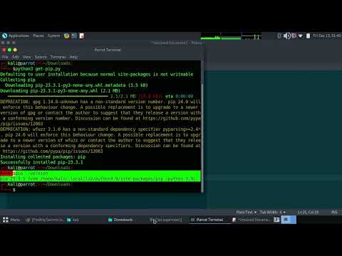 Install pip manually | linux pip installation error fix