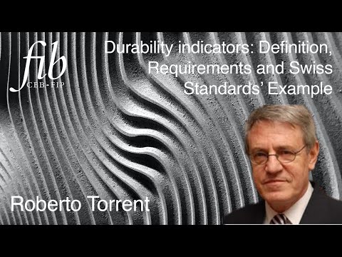 Roberto Torrent | Durability indicators: Definition, Requirements and Swiss Standards’ Example