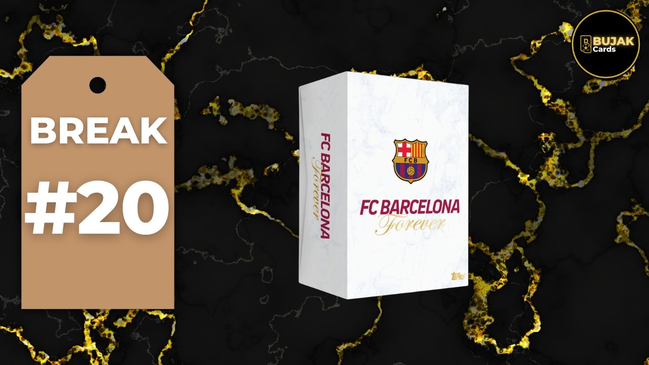 BREAK #20 i #22 - 2025-26 2025-26 TOPPS FOREVER FC BARCELONA HOBBY BOX- BujakCards.pl