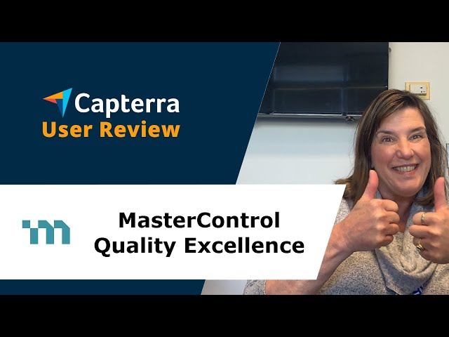 MasterControl Quality Excellence Pricing, Alternatives & More 2025 ...