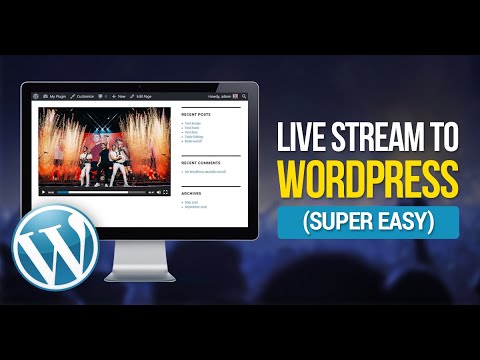How To Stream To Your Own Website (Wordpress) – Super Easy Live Streaming Tutorial