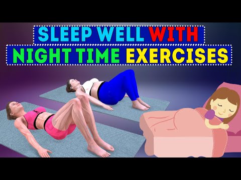 Sleep Well with this 7 Minute Nighttime Exercise Routine | 7-Minute Bedtime Workout