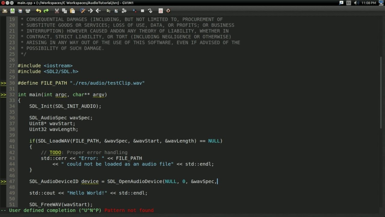 #2 Audio Programming Tutorial: Simple WAV Player