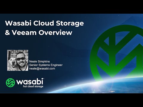 Wasabi and Veeam Overview – nellybyte