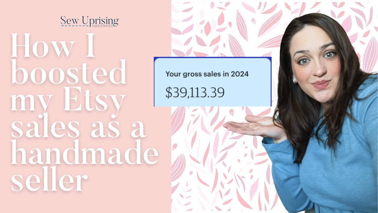 How I boosted my Etsy sales as a handmade seller 2025