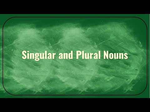 Grammar Wired! 7th Grade Singular and Plural Nouns