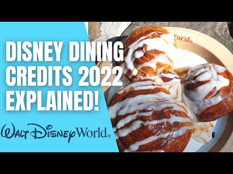 How To Use Disney Dining Credits | Disney Dining Credits Explained | Where To Use & Make Them Last!