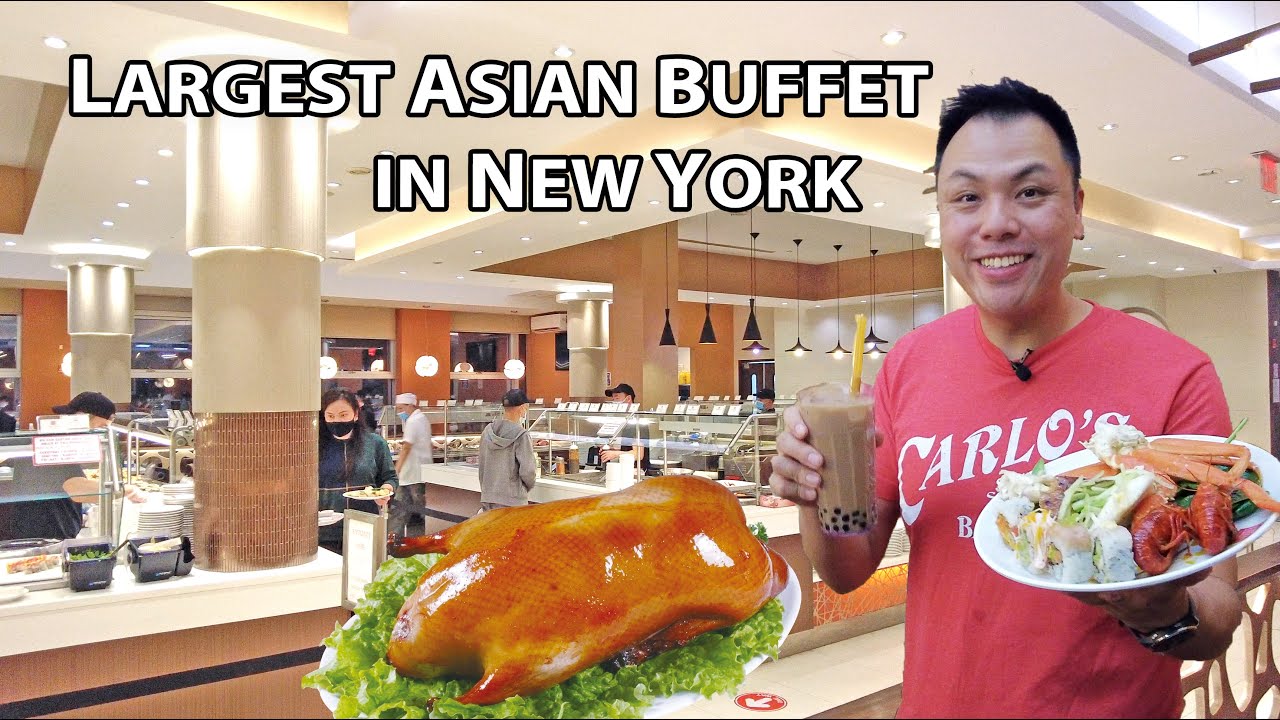 Largest Asian Buffet in New York...  Visiting Flushing, Queens