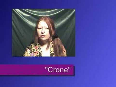 Witch Words - 'Crone'