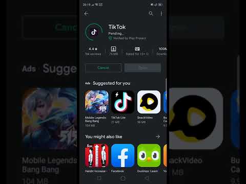 Even Google Play Store Wont Allow Me to Downlod Tiktok