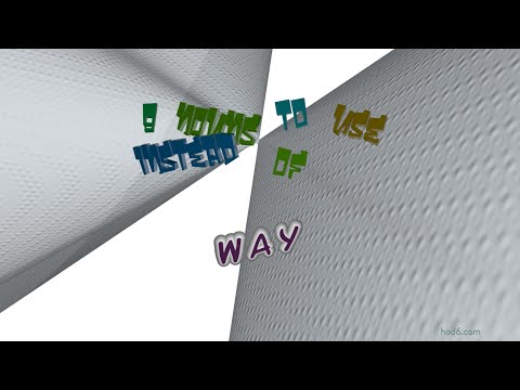 way - 10 nouns which are synonyms to way (sentence examples)