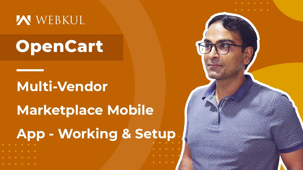 OpenCart Multi Vendor Mobile App - Working Overview
