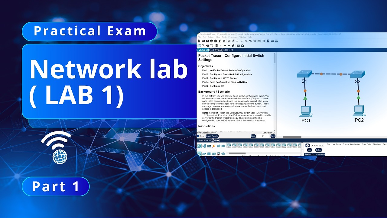 Practical Network lab ( LAB 1 ) | Part 1