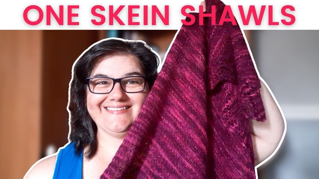 12 Clever One Skein Shawl Patterns for Creative Knitters