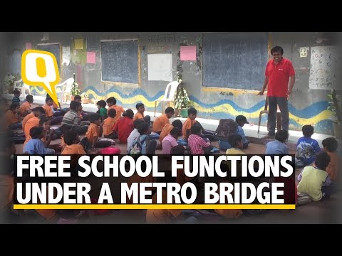 School Functioning Under a Bridge Provides Free Education for All ...