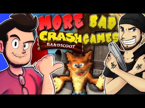 AntDude: MORE Bad Crash Bandicoot Games ft. Caddicarus – Crashy News
