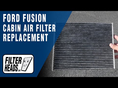 How to Replace Cabin Air Filter 2020 Ford Fusion | AQ1227C