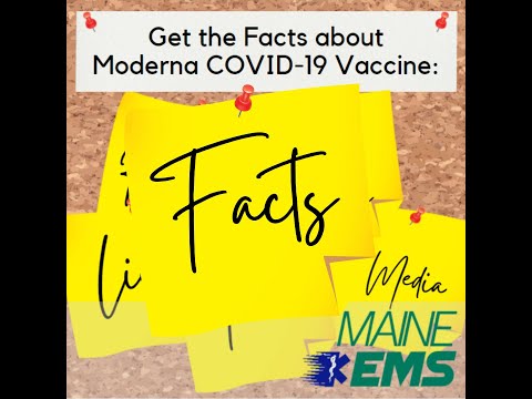 Get the Facts about the Moderna COVID 19 Vaccine -- You Cannot Contract COVID-19 from the Vaccine