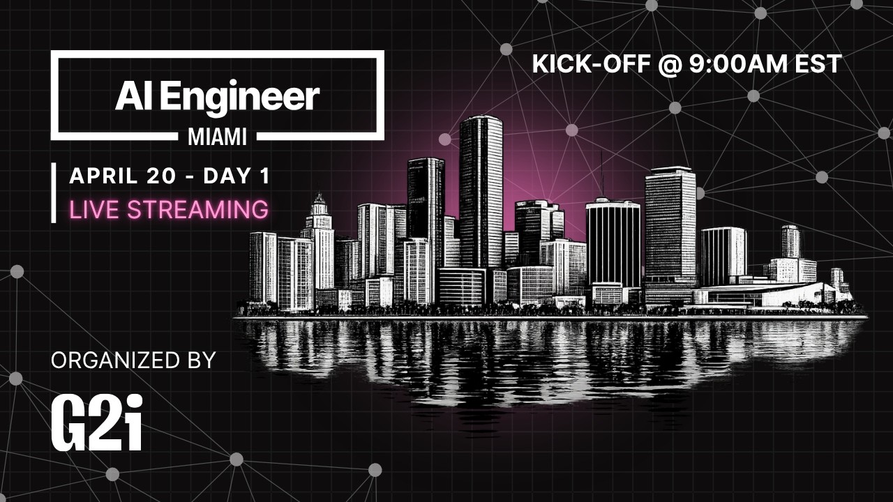 AIE Miami Keynote & Talks ft. OpenCode. Google Deepmind, OpenAI, and more!