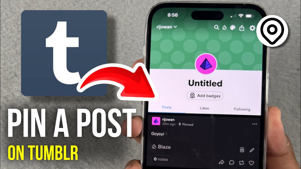 How to Pin A Post on Tumblr - 2025