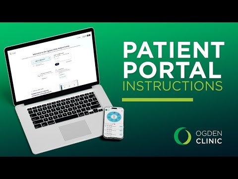 Ogden Clinic Patient Portal Instructions