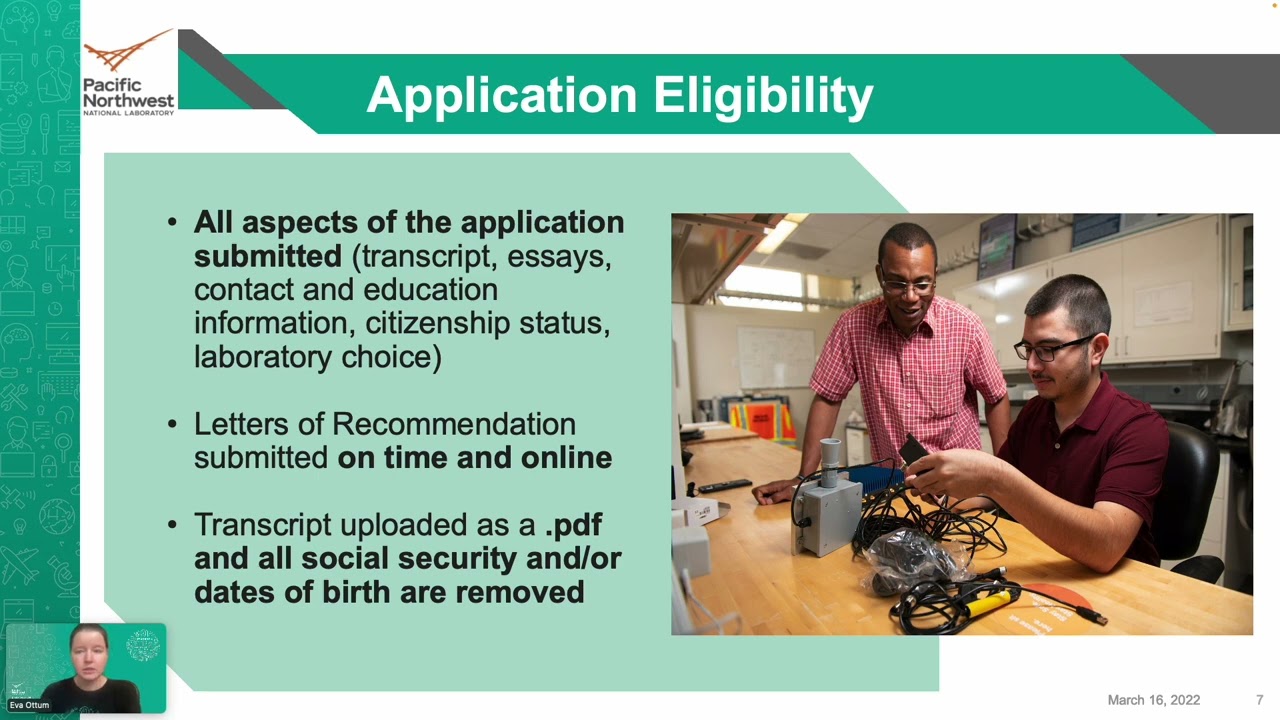 SULI Internship PNNL