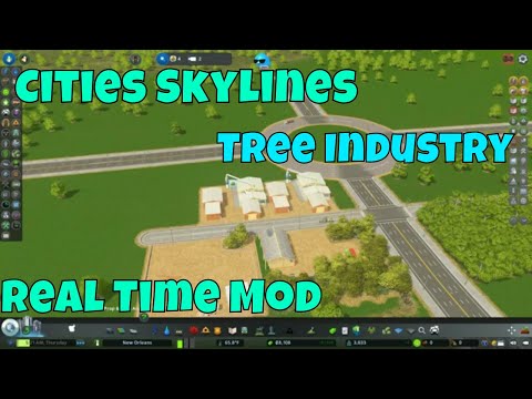 Steam Community :: Video :: Cities Skylines Tree Industry Real Time Mod
