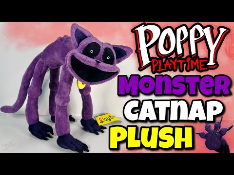 The Official Monster CatNap Plush Is HERE! - [Poppy Playtime Plush Review]