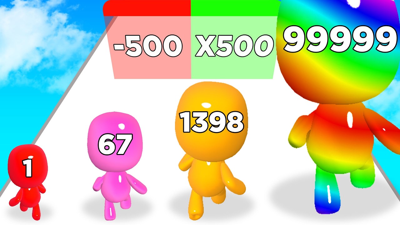 Evolving to MAX LEVEL JELLY MAN!