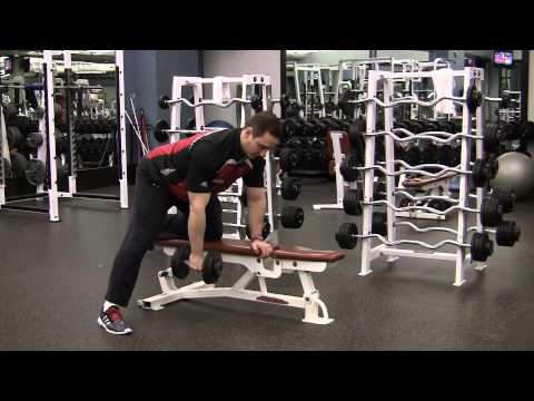 One-Arm Dumbbell Row | Exercise.com