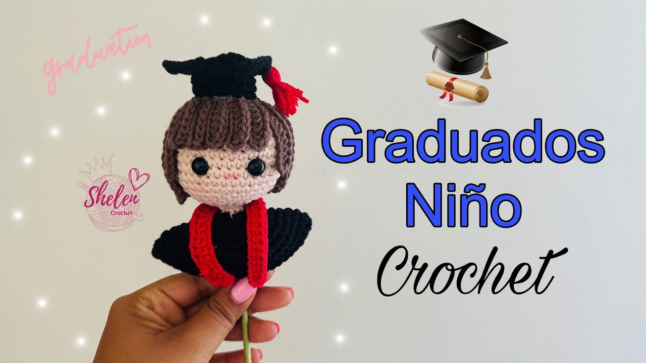 Graduate BOY 👦🏻💙🧶 Crochet