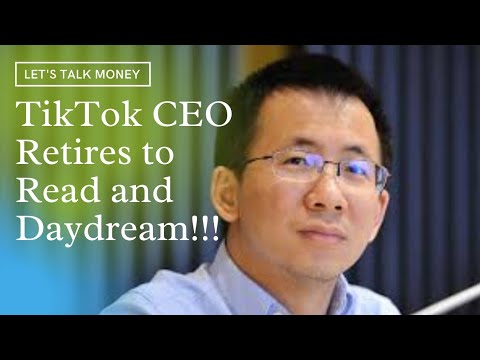 #TikTok CEO, #ZhangYiming Retires at 38 to Read and Daydream: See His Mind Blowing Net-worth!!