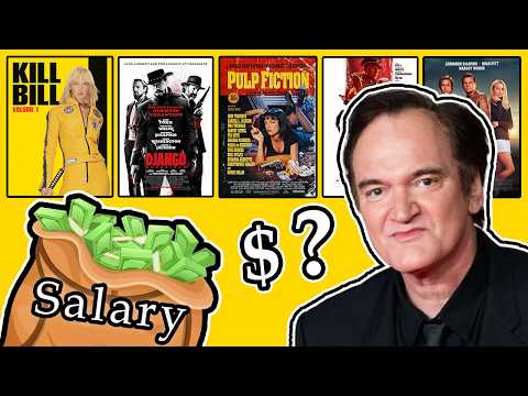 💰 Quentin Tarantino's Paycheck for Every Movie He Ever Made | Hits & Flops