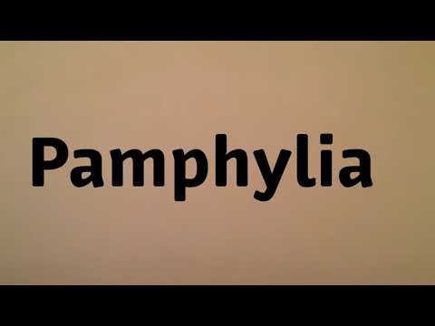 How do I say - Pamphylia?