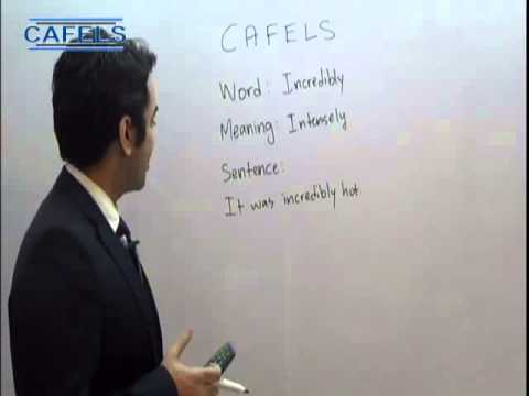 CAFELS (Basic English): Incredibly Meaning and Sentence in Urdu/Hindi-Canada Qualified