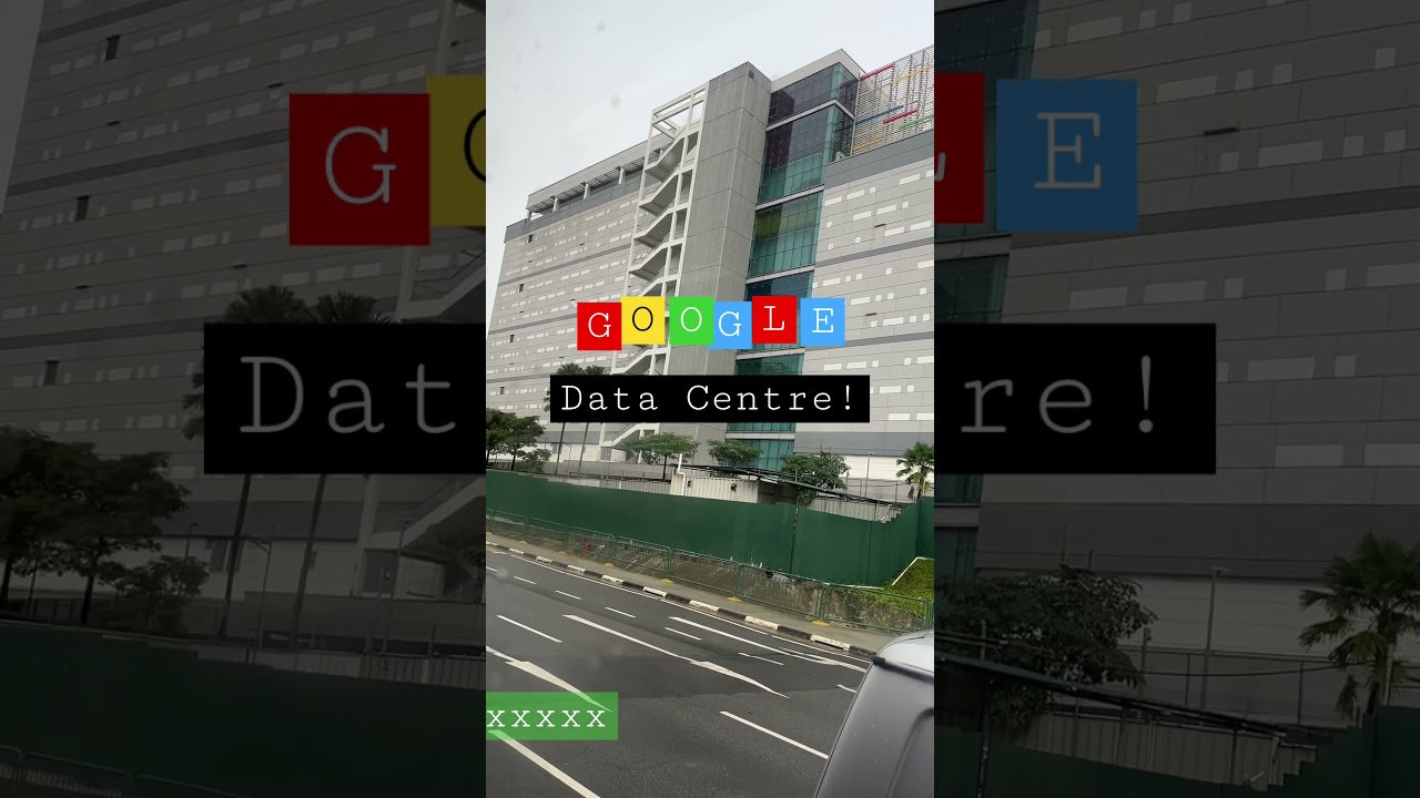 New and big Goigle Data Center in Singapore! #googledatastudio #google #datacentre