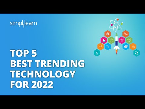 Top 5 Best Trending Technology For 2022 | Biggest Technology Trends In 2022 | #Shorts | Simplilearn
