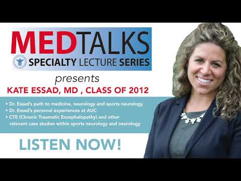 MedTalks Series: Dr. Kate Essad, Sports Medicine Neurologist