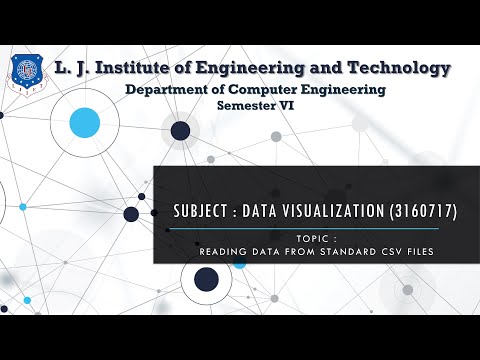 Reading Data From Standard CSV Files