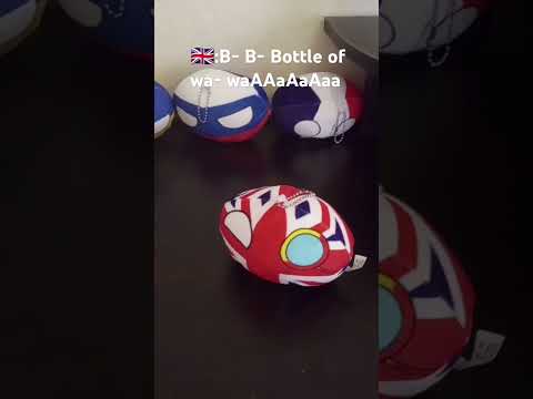British people cannot say bottle of water #foryou #countryball