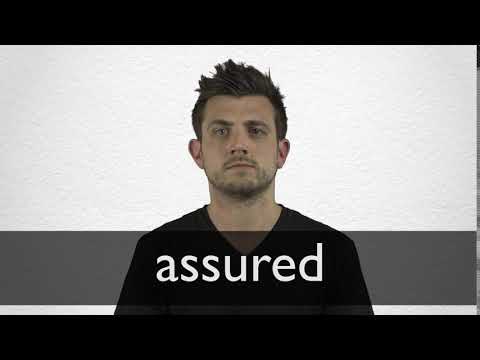 ASSURED definition and meaning | Collins English Dictionary