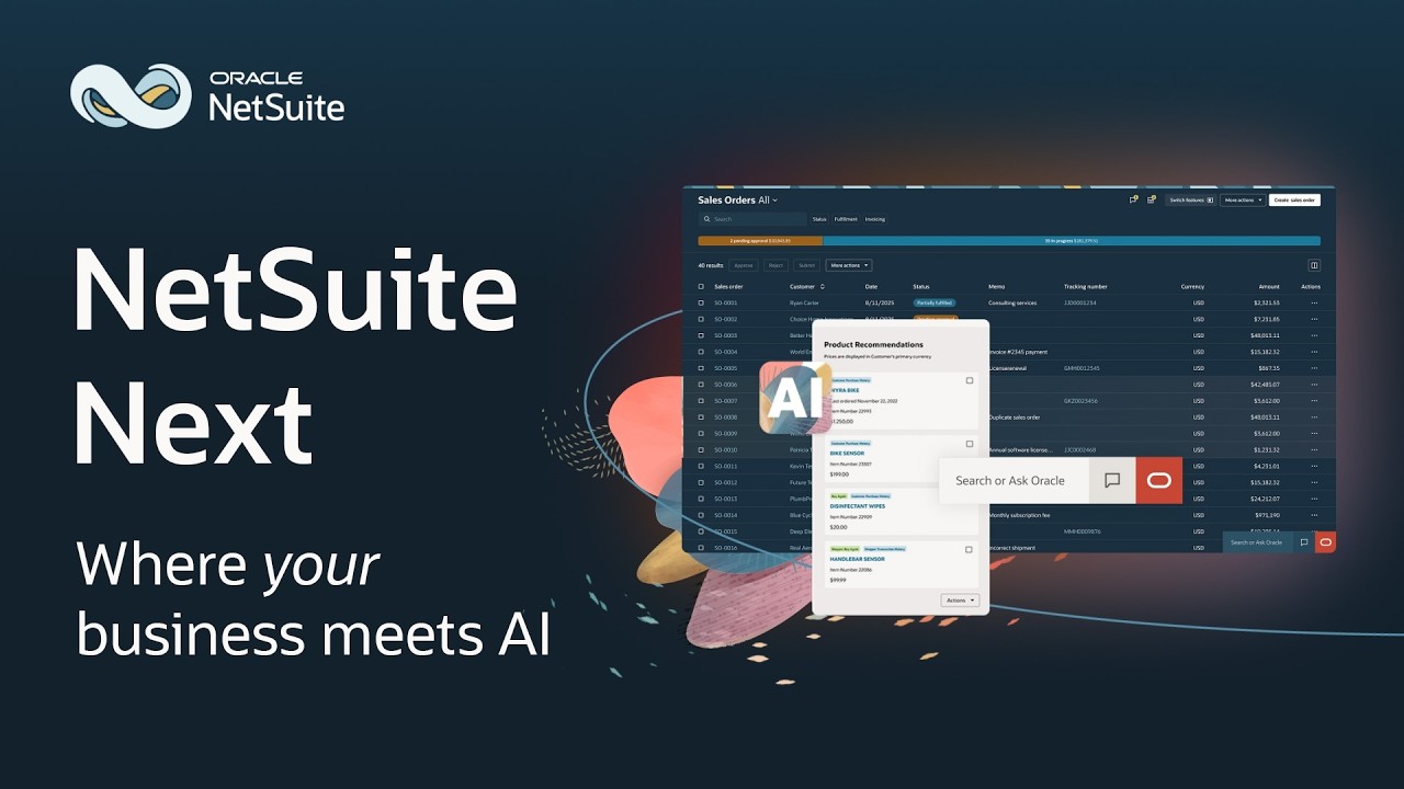 NetSuite Next: AI Built Into Your ERP