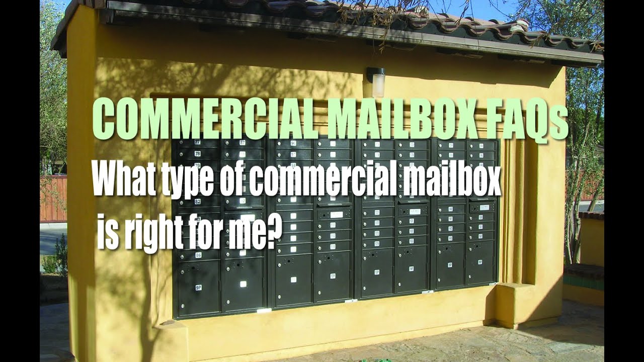 Residential and Commercial Mailbox Product Videos - National Mailboxes