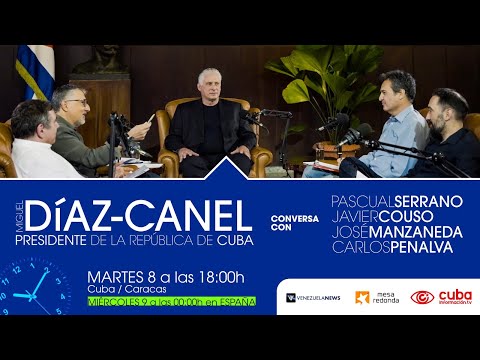 Díaz-Canel dialoga con 4 periodistas. Por este pueblo que cada día da ...