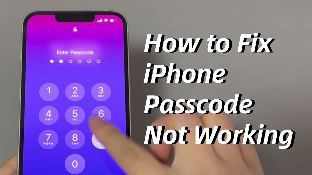 How to Fix iPhone Passcode Not Working Suddenly (After Update, Restart, Reset, etc.)
